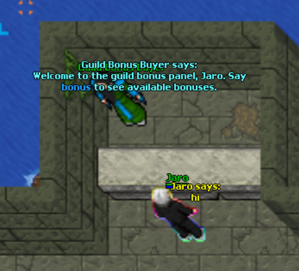 Guild Bonus NPC